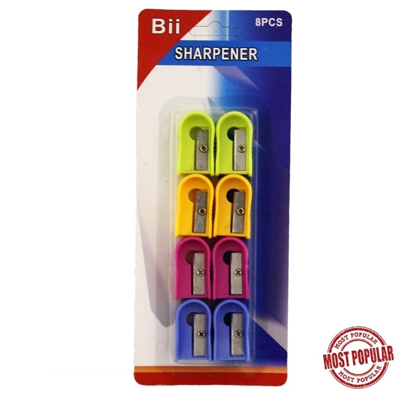 Wholesale Pencil Sharpeners, 8-Pack in Canada |Bargains Group