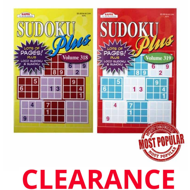 Wholesale Sudoku Plus Puzzle/Activity Book (5" x 8") - Bargains Group