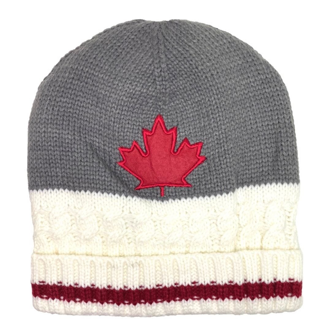 Wholesale Adult Knit Winter Hats/Toque with Stripe - Bargains Group