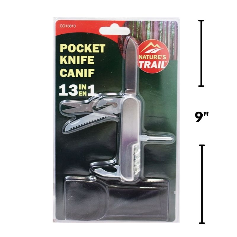 Wholesale Multi Tool, 13 in 1 Pocket Knife - Bargains Group