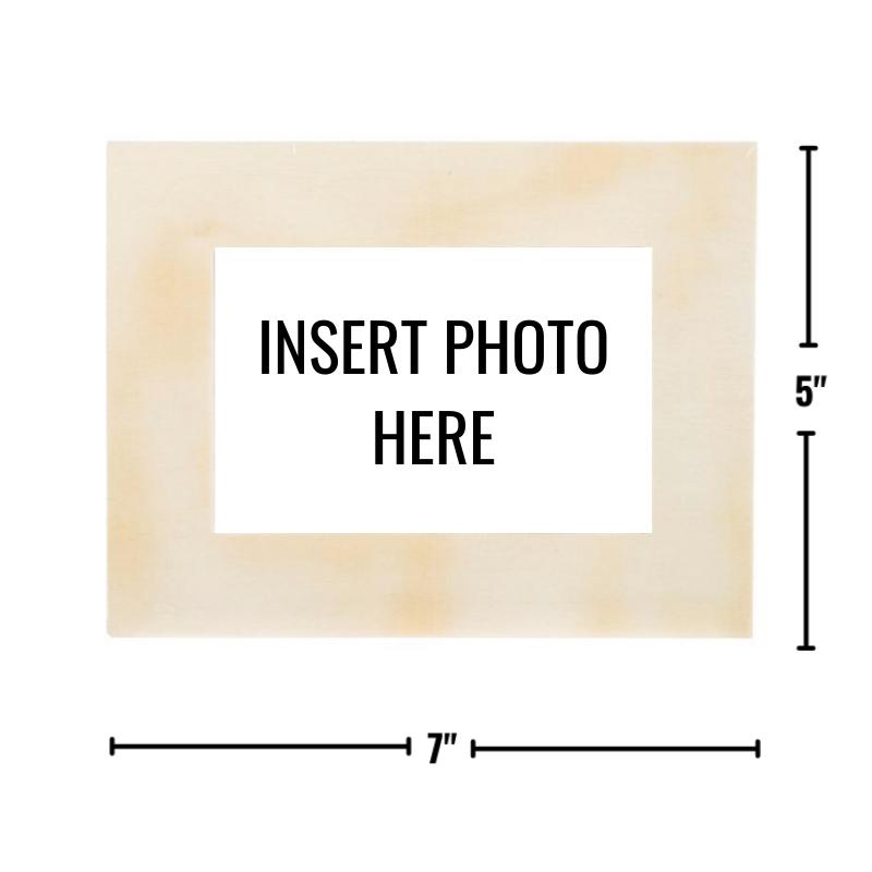 Wholesale Natural Wooden Photo Frame 5x7 in Canada | Bargains Group