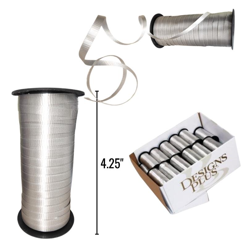 Wholesale Silver Ribbon, Jumbo Roll 300 Feet in Canada | Bargains Group