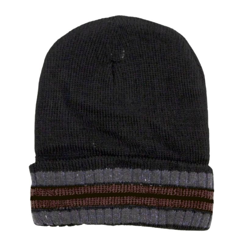 Wholesale Striped Fur Lined Adult Winter Toque in Canada | Bargains Group
