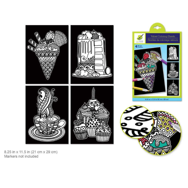 Wholesale Velvet Colouring Pages - Food in Canada | Bargains Group