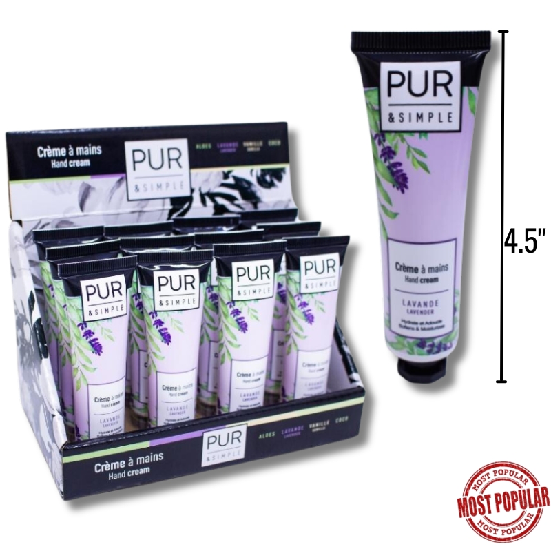 Wholesale Pur & Simple Lavender Hand Lotion in Canada | Bargains Group