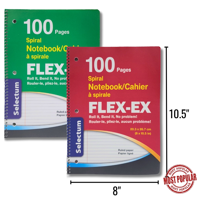 Wholesale Coiled Notebook - 100 Page in Canada | Bargains Group